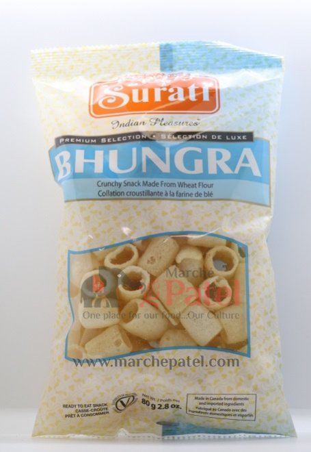 Surati Plain Bhungra - 80gm - Marché Patel Plain Bhungra