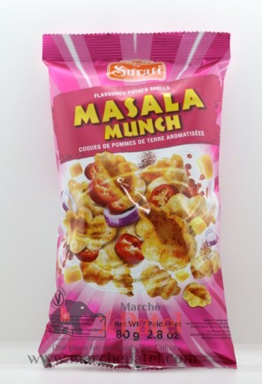 Surati Masala Munch Shells - 80gm - Marché Patel
